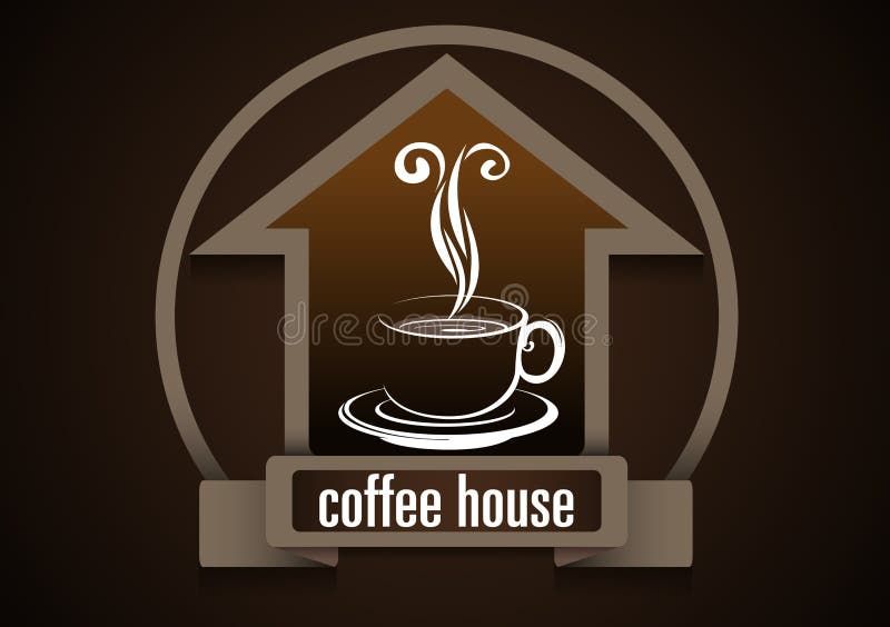 Vector, Símbolo De La Cafetería Ilustración del Vector - Ilustración de ...