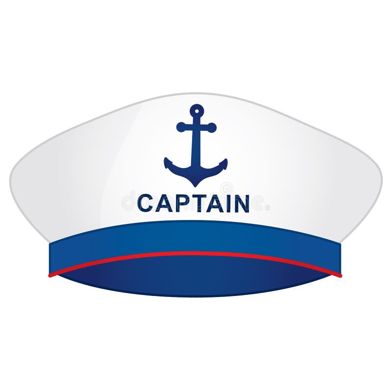 Sailor cap stock vector. Illustration of voyage, marine - 34108535