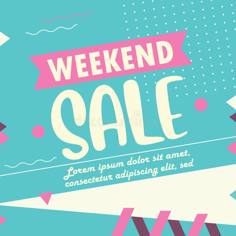 Vector Sale Concept Background Design Stock Vector - Illustration of ...