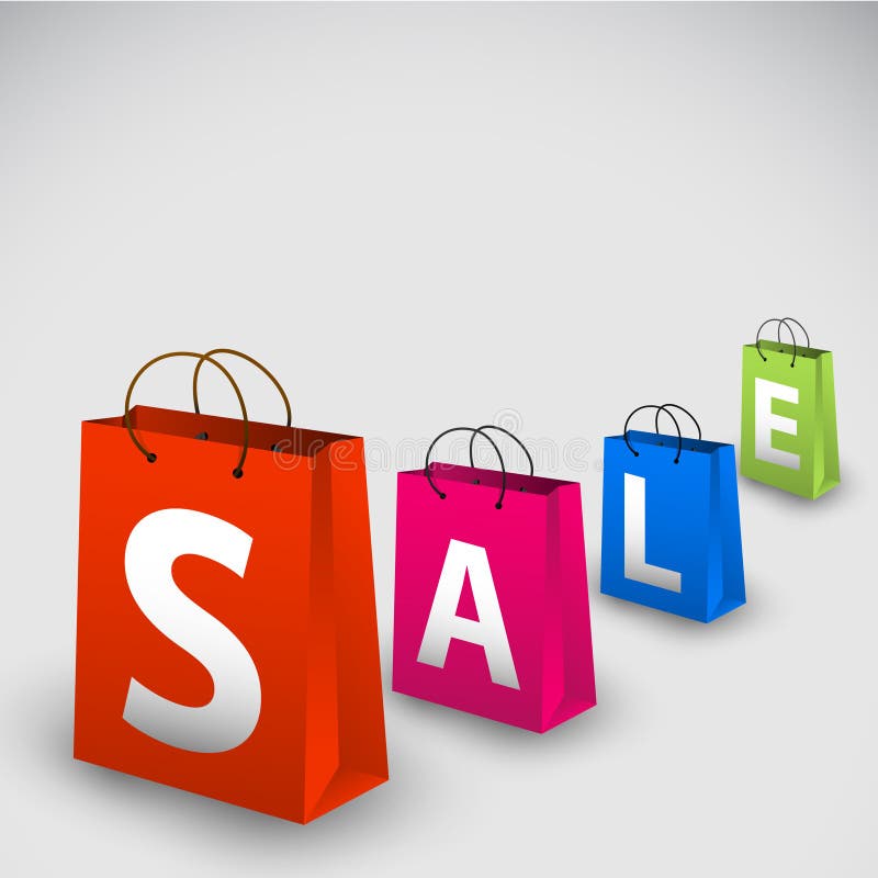 Vector sale poster stock vector. Illustration of container - 22762712