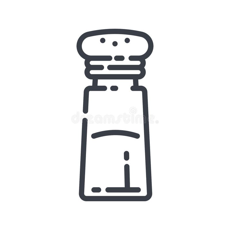 Salt Shaker Transparent Stock Illustrations – 648 Salt Shaker ...