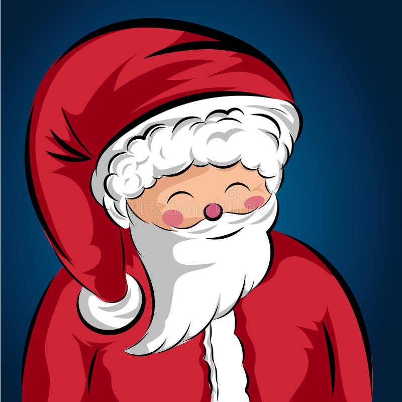 Vector of santa claus stock vector. Illustration of christmas - 100665331