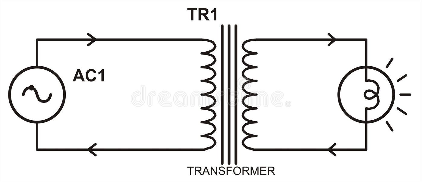Current Transformer Diagram Physics Stock Illustrations – 81 Current ...