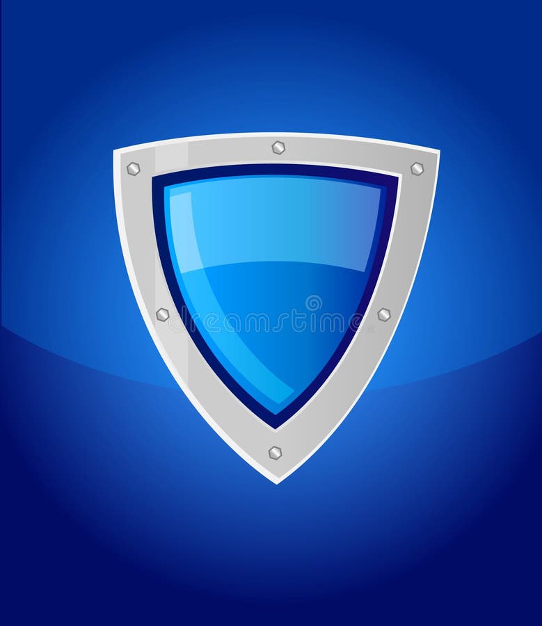 Vector schild vector illustratie. Illustration of verdedig - 22995378