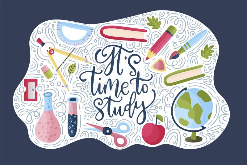 Vector School Card. Back To School. Stock Vector - Illustration of ...