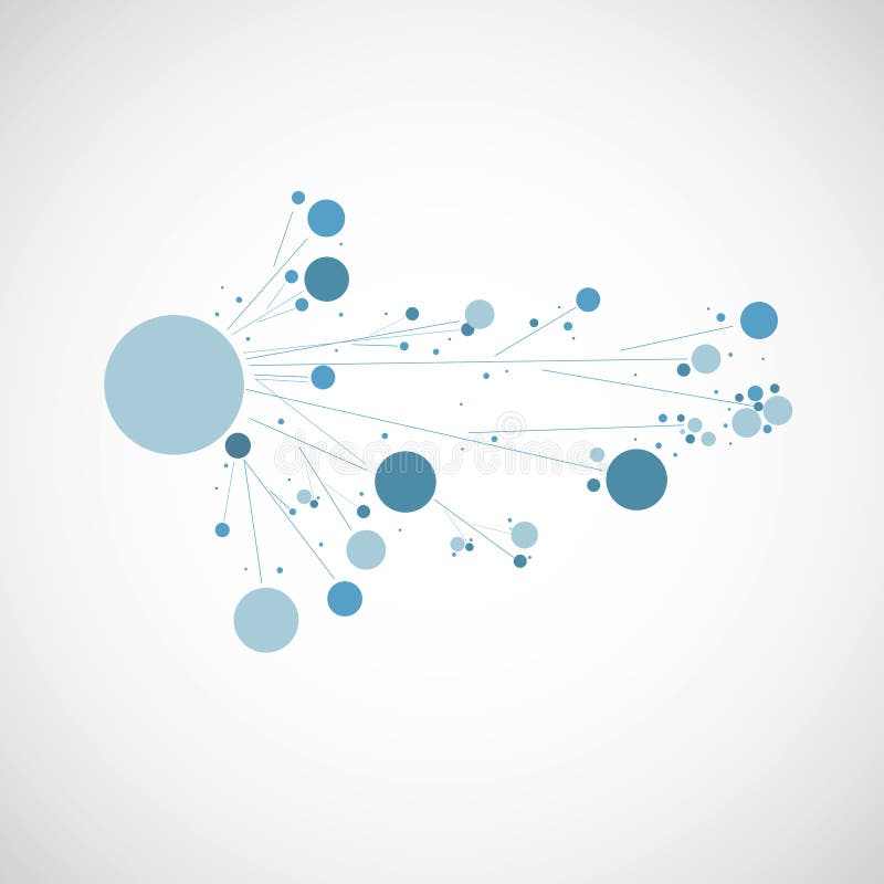 Vector Science Ant Technology Concept. Stock Vector - Illustration of ...