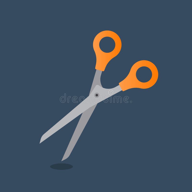 Vector set of scissors stock vector. Illustration of design - 144515919