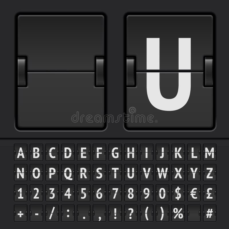 Vector scoreboard alphabet stock vector. Illustration of scoring - 46959718