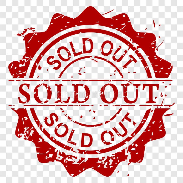 Sold Out Transparent Stock Illustrations – 212 Sold Out Transparent ...