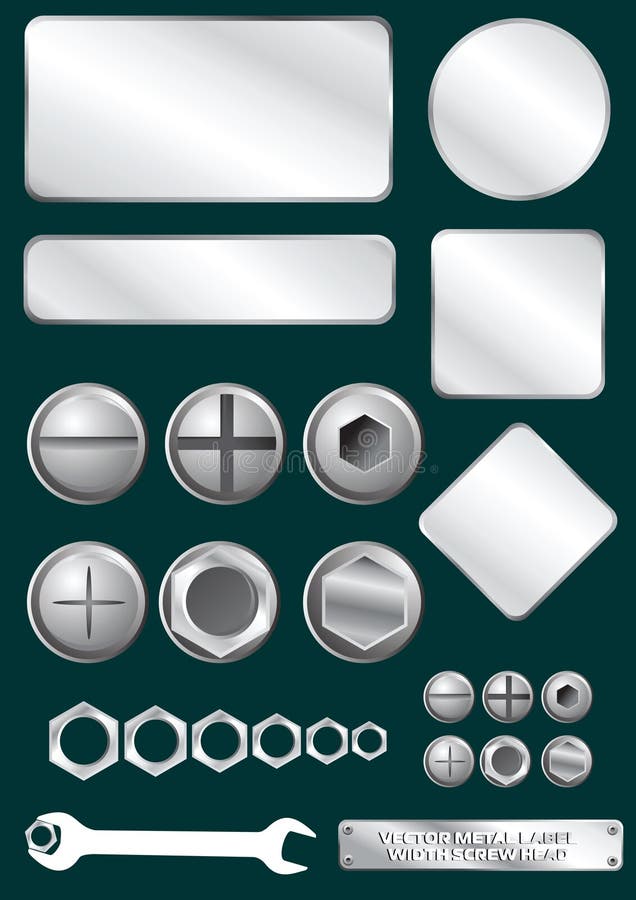 Bolt Head Vector Stock Illustrations – 4,871 Bolt Head Vector Stock ...