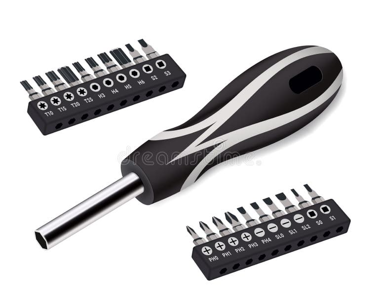Screwdriver Types Stock Illustrations – 338 Screwdriver Types Stock ...