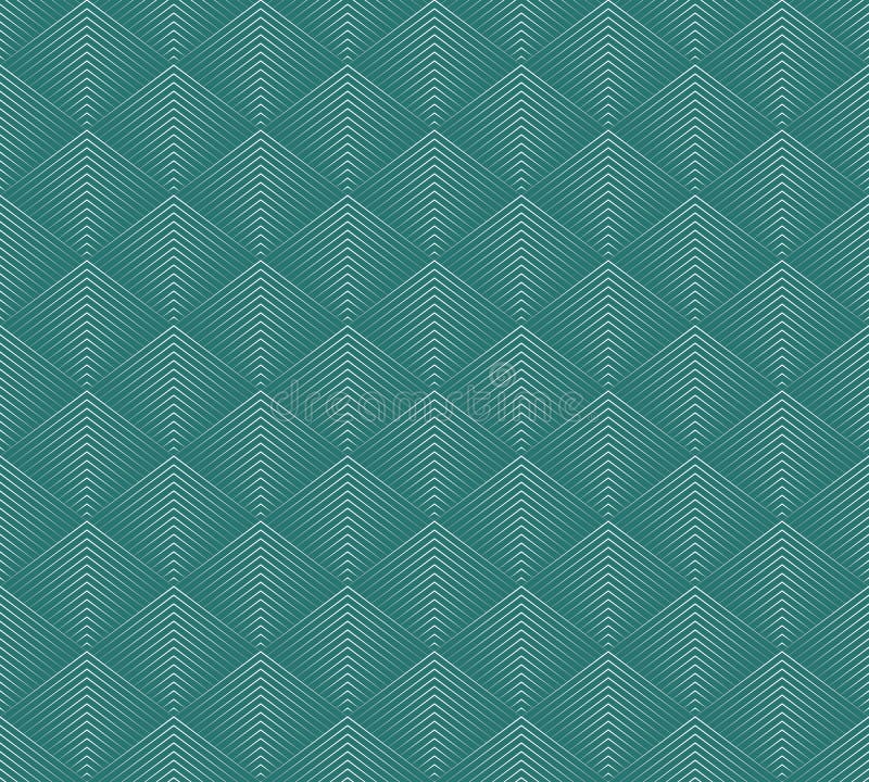 Vector Seamless Abstract Geometric Background. Optical Art. Engraving ...