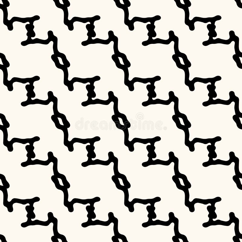 Vector Seamless Abstract Pattern, Modern Illustration with Irregular ... Vector Seamless Abstract Pattern, Modern Illustration with Irregular ...