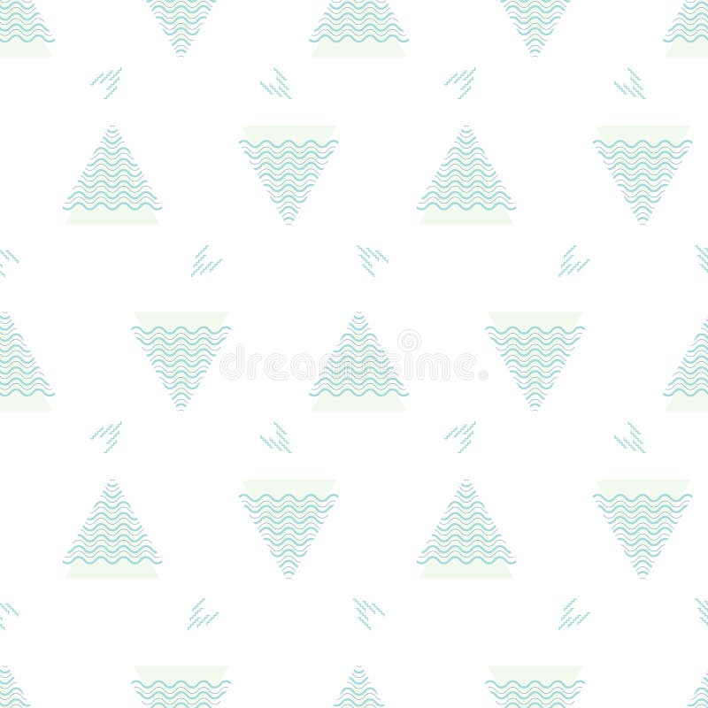 Vector Seamless Abstract Pattern. Regular Repeating Geometric Shapes ...