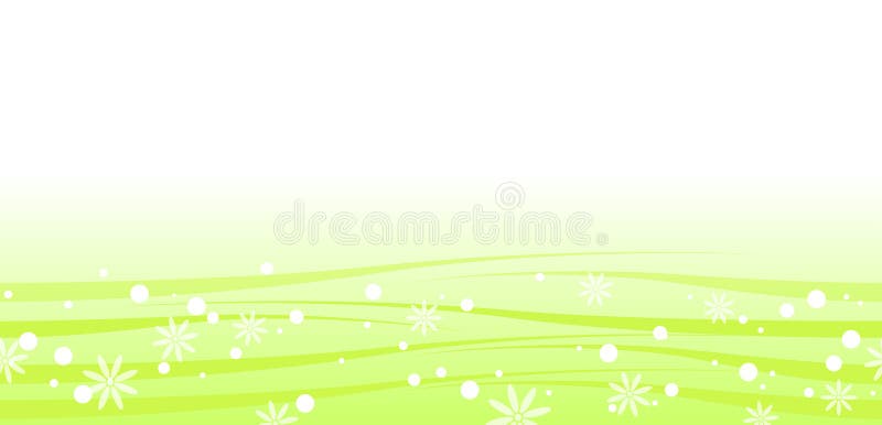Vector Seamless Abstract Spring Background Illustration with Text Space ...