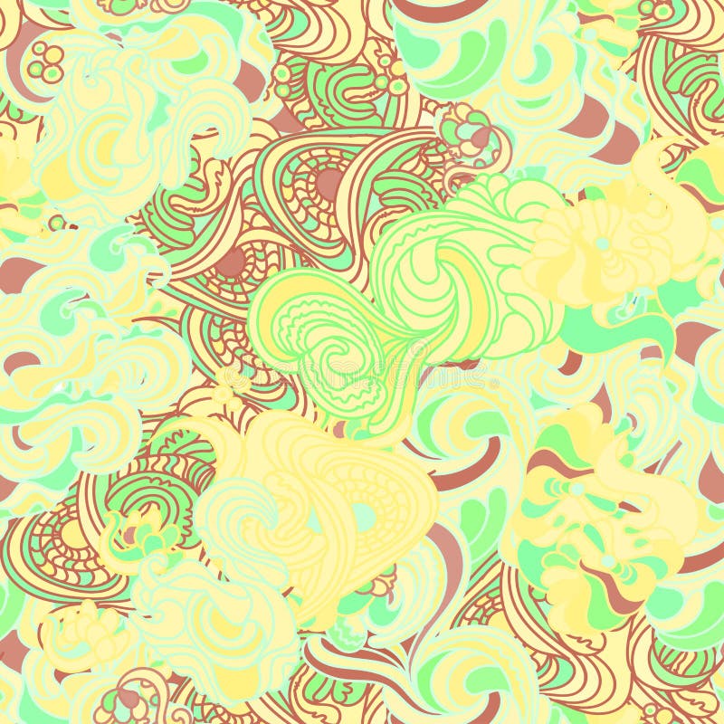 Vector Seamless Abstract Texture. Stock Illustration - Illustration of ...