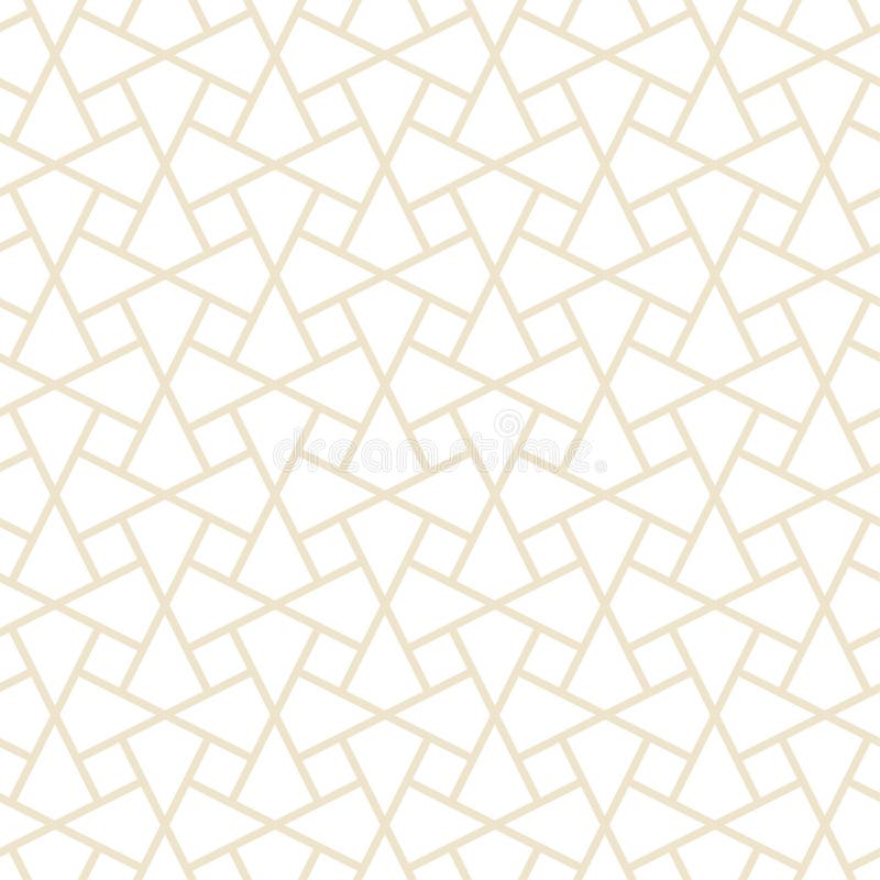 Vector Seamless with a Arabic and Line Pattern Stock Vector ...