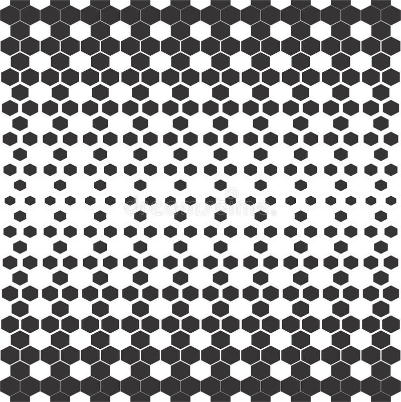 Vector Seamless Background. Abstract Black and White Polygon Pattern ...