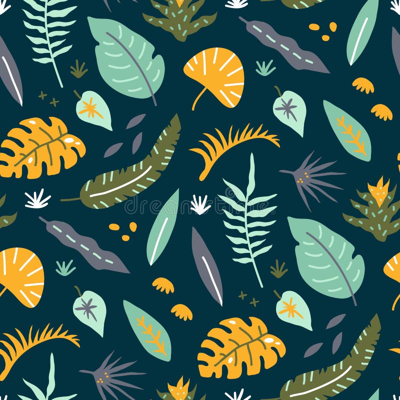 Tropical heaven pattern stock vector. Illustration of hipster - 112464776