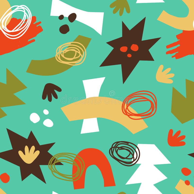 Crazy seamless pattern stock vector. Illustration of background - 30979451