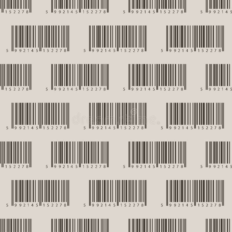 Vector Barcode Isolated on White Stock Vector - Illustration of product ...