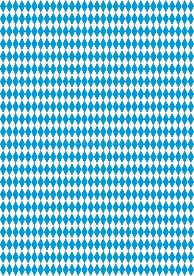 Vector Seamless Bavarian Flag Pattern. Vertical Oktoberfest Background ...