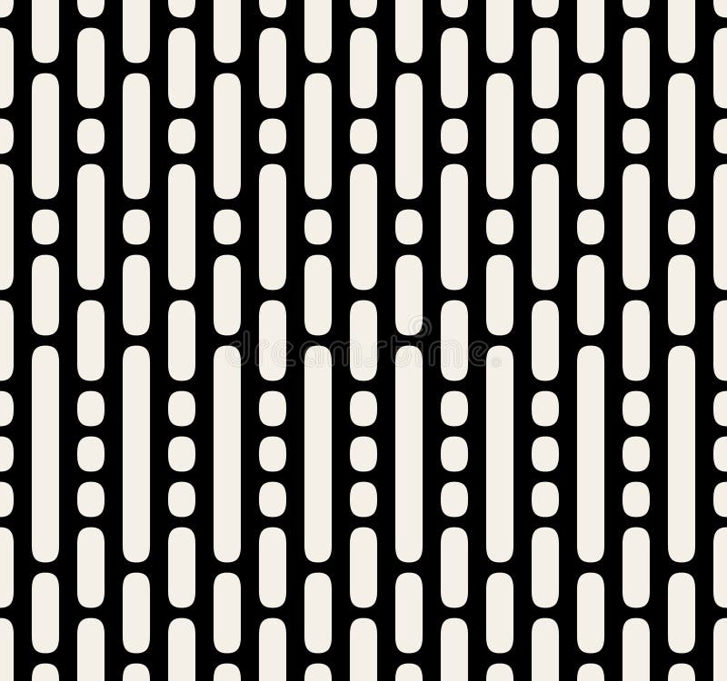 Vector Seamless Black and White Dashed Parallel Vertical Lines and Dots ...