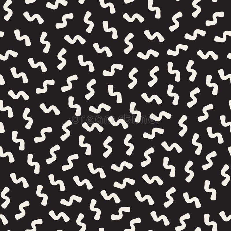 Black White Memphis Pattern Stock Illustrations – 23,152 Black White ...