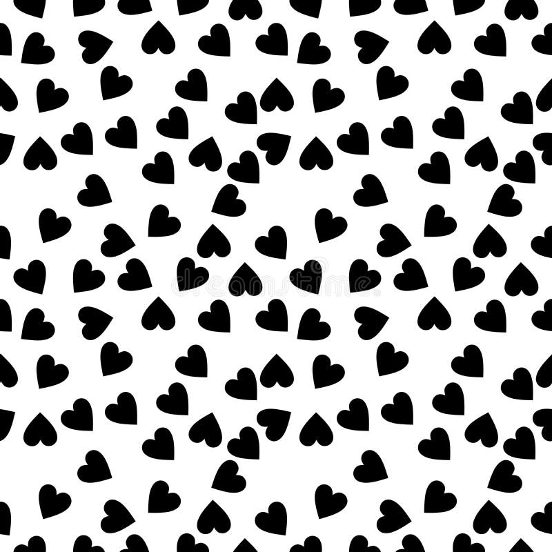 Vector Seamless Black and White Pin Icon Pattern Background. Design ...