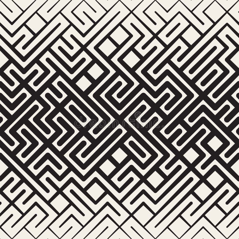 Seamless Random Black Line Pattern Stock Illustrations – 45,927 ...