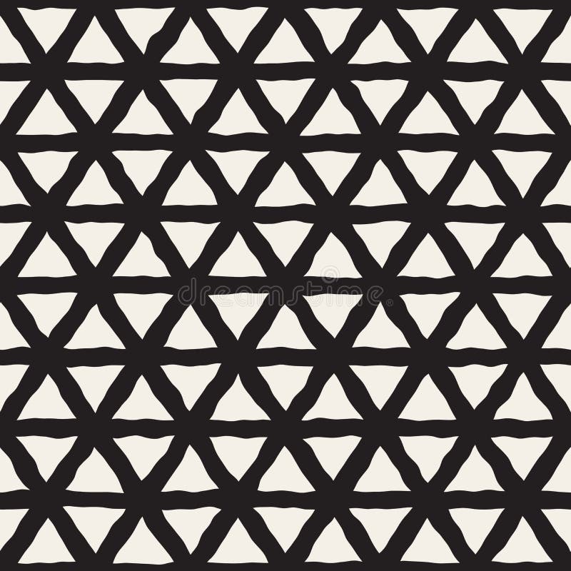 Black White Triangle Pattern Stock Illustrations – 107,903 Black White ...