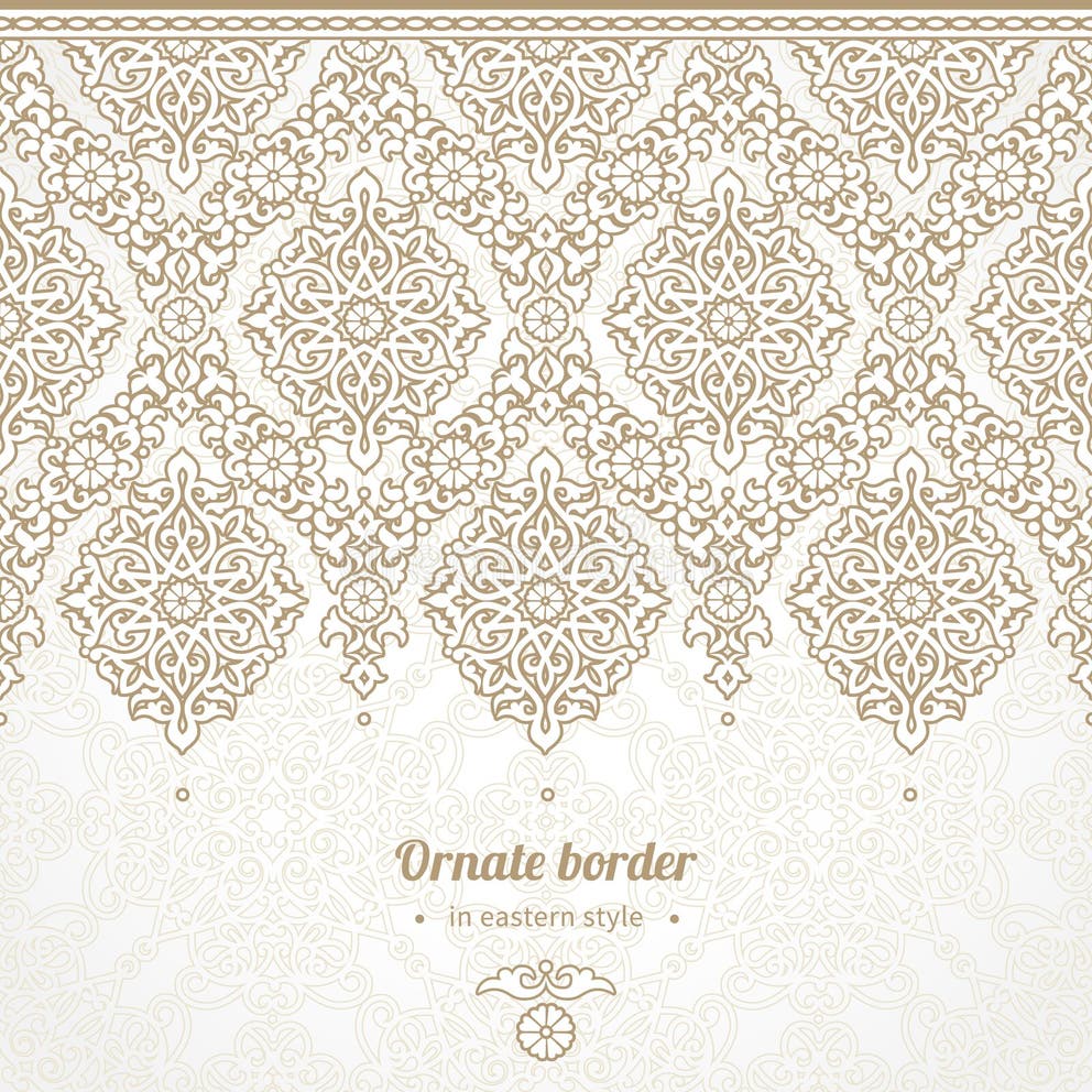 Moroccan Seamless Border Stock Illustrations – 19,213 Moroccan Seamless ...