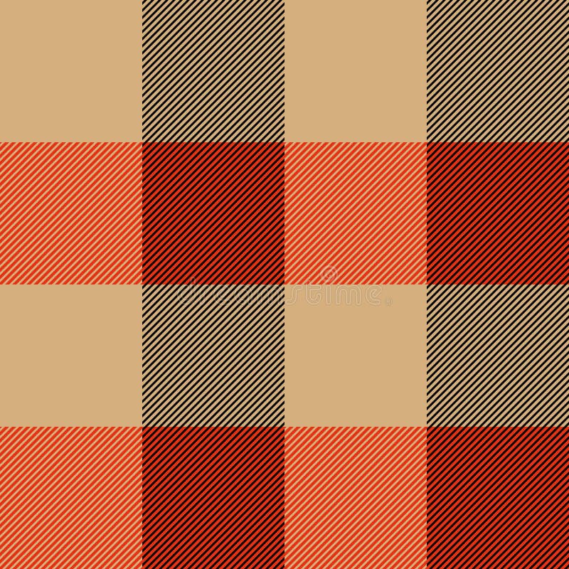 Vector Seamless Check Pattern Background. Tartan Plaid Lumberjack ...