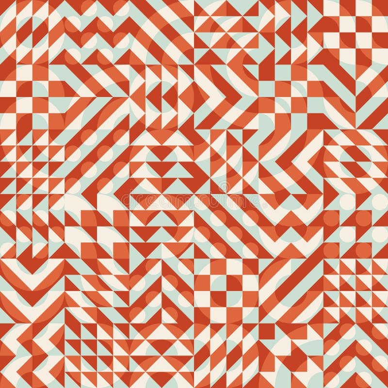 Vector Seamless Color Overlay Irregular Geometric Blocks Square Quilt ...