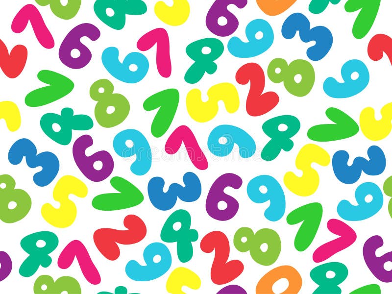 Number Variety Concept Pencil Tree Stock Vector - Illustration of ...