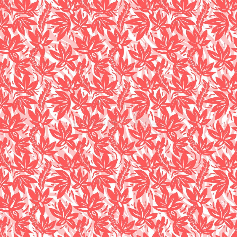 Coral Color Trendy Sea Shell Watercolor and Gold Gouache Texture ...