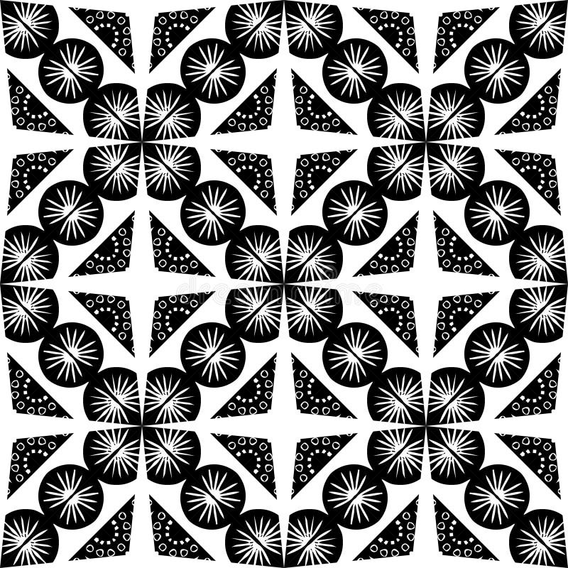 Vector Seamless Design Pattern. Stock Vector - Illustration of ...