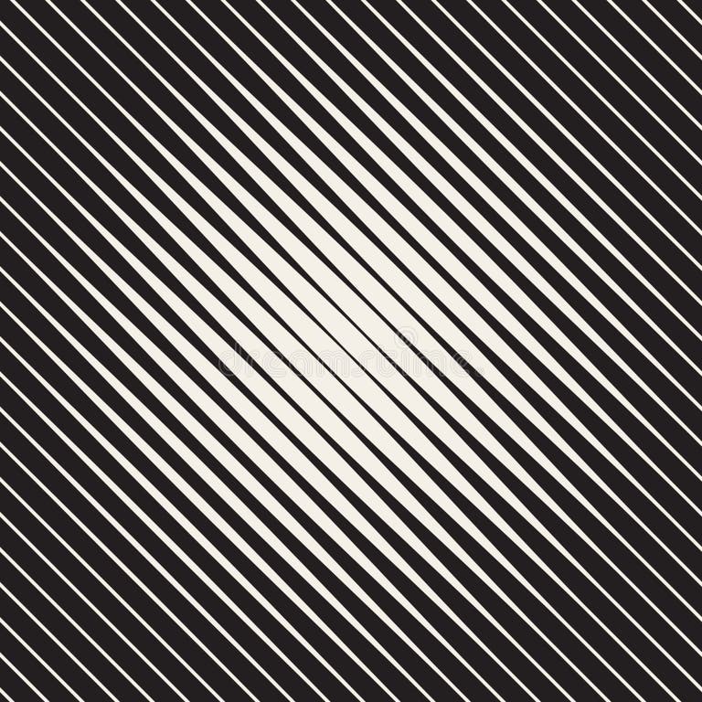 Vector Seamless Diagonal Lines Halftone Pattern Stock Vector ...