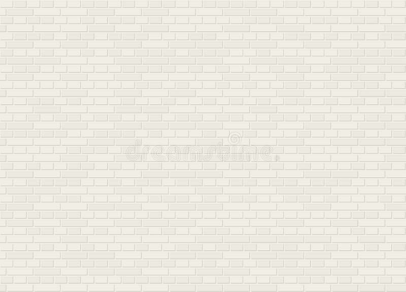 Vector Seamless Header Bond White Brick Wall Texture Stock Vector ...