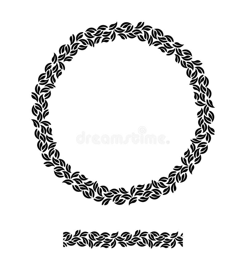 Vector Seamless Fancy Triangle Design Border Stock Vector ...