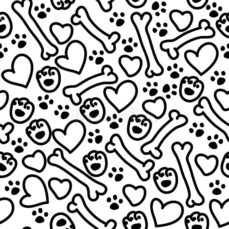 Dog Pattern Stock Illustrations – 76,702 Dog Pattern Stock ...
