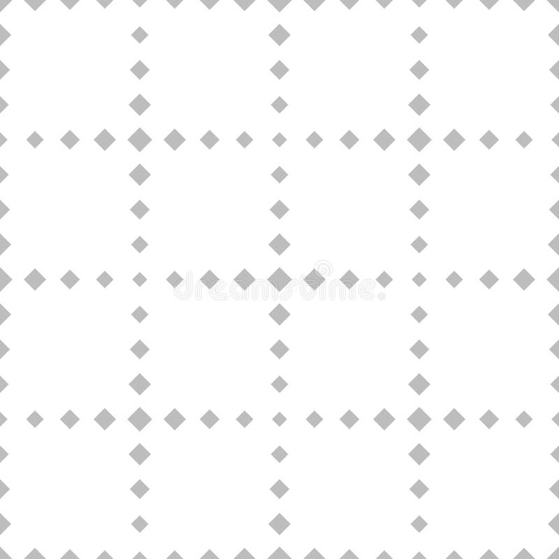 Grid Gray Vector Seamless Pattern. Similar To Sheet of Paper in Cells ...