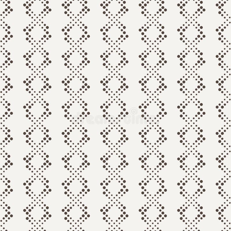 Vector Seamless Geometric Pattern of Dots of Stock Vector ...