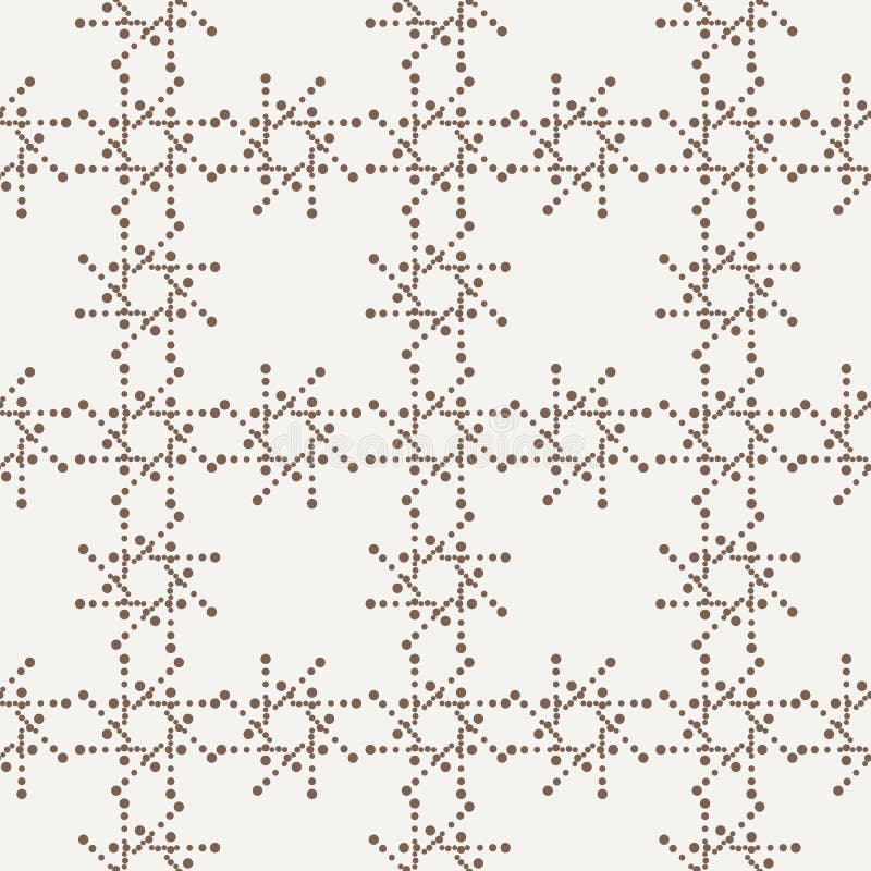 Vector Seamless Geometric Pattern of Dots of Stock Vector ...