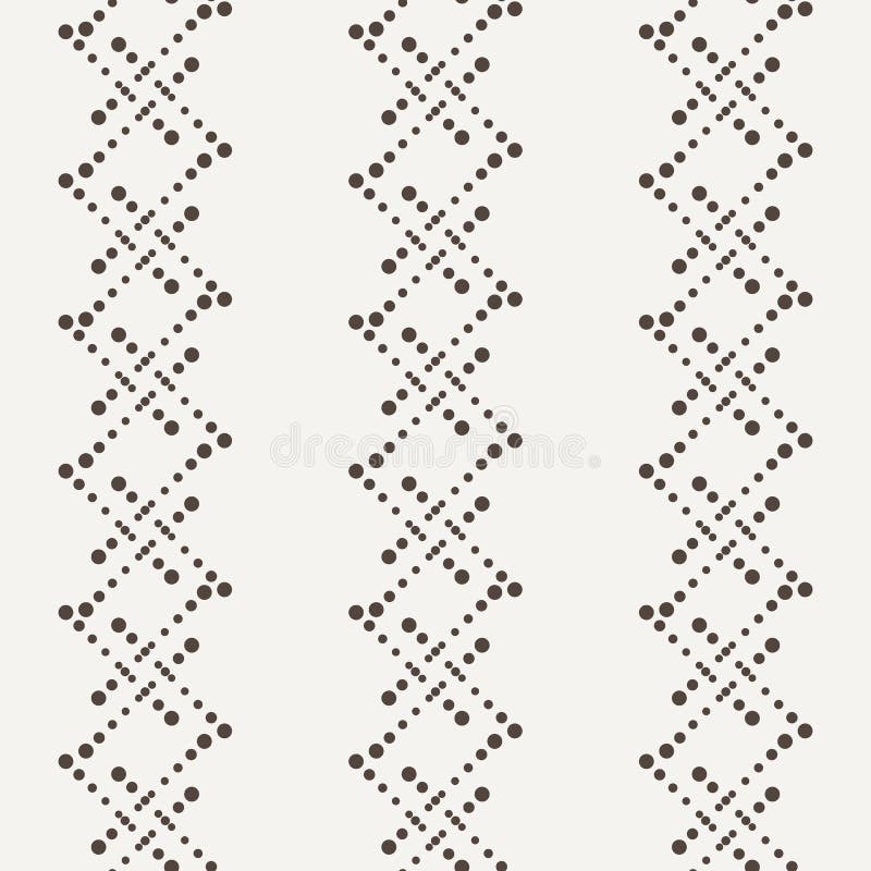 Vector Seamless Geometric Pattern of Dots of Stock Vector ...