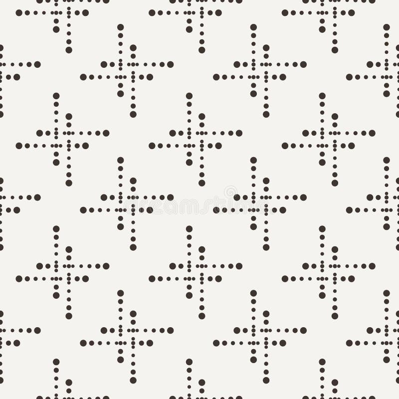 Vector Seamless Geometric Pattern of Dots of Stock Vector ...