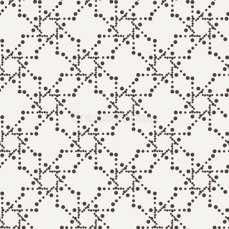 Vector Seamless Geometric Pattern of Dots of Stock Vector ...
