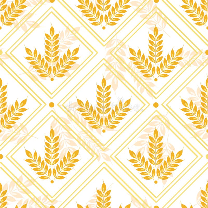 Geometric Wheat Stock Illustrations – 2,606 Geometric Wheat Stock ...