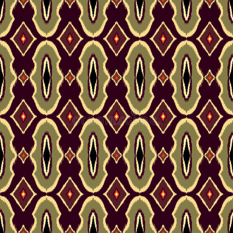 Vector Seamless Pattern in the Form of Cotton in the Uzbek National ...