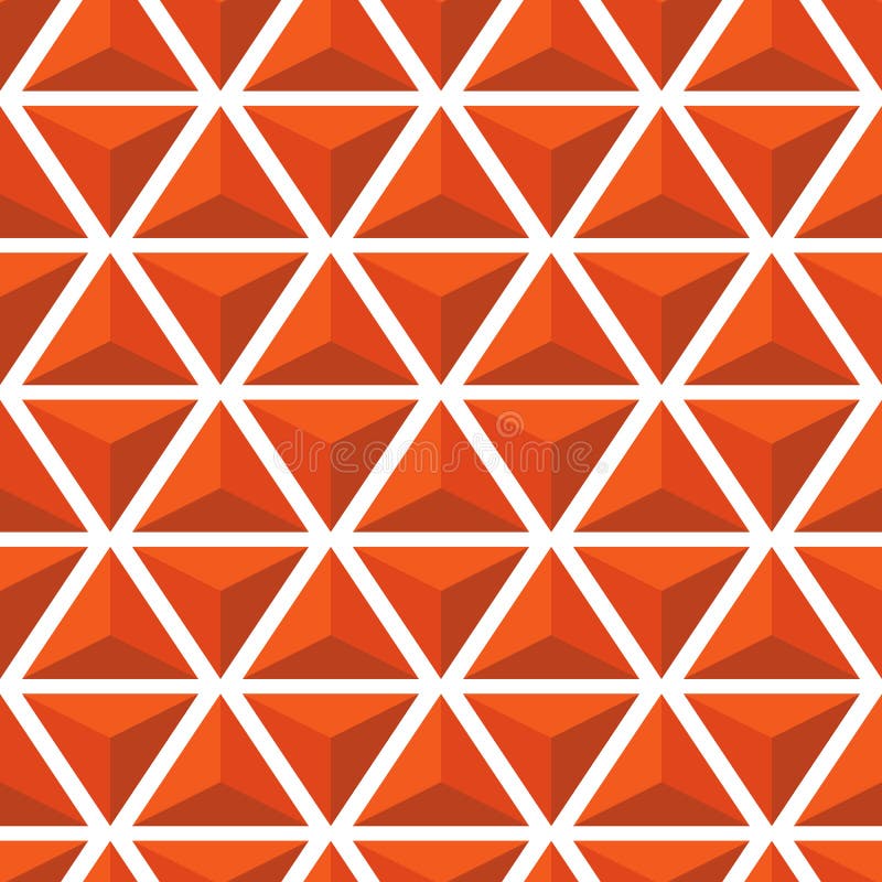 Vector Seamless Geometric Pattern Stock Vector - Illustration of ...